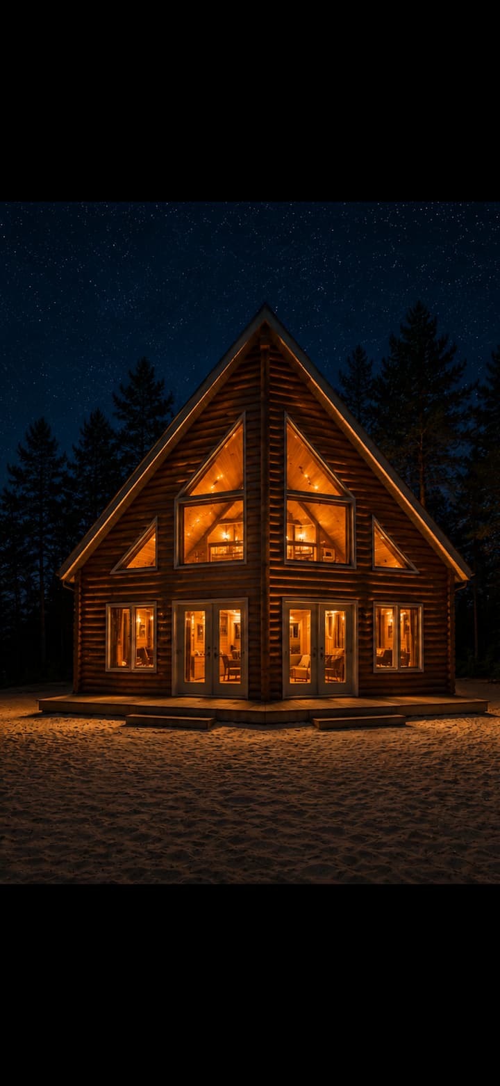 Chalet Stelaris - Bord De Lac Avec Spa - Shawinigan