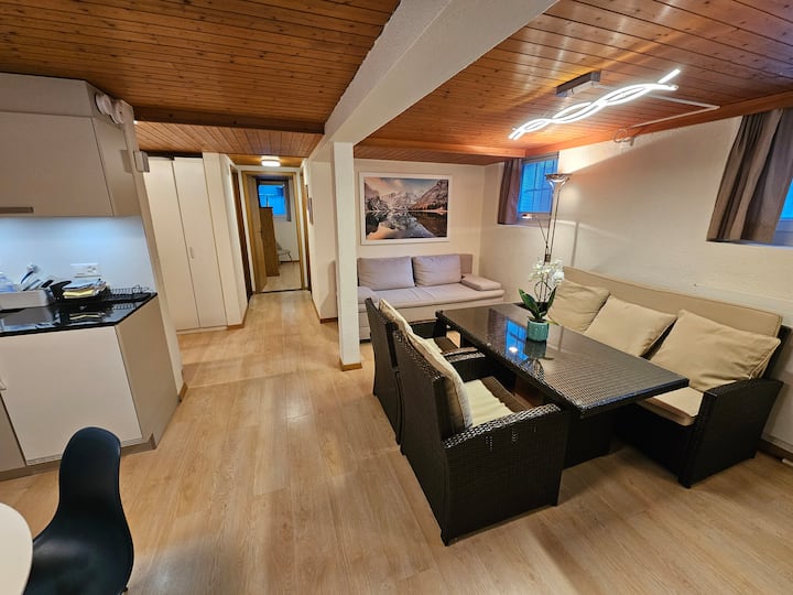 Large Apartment - Top Location - Semi Basement - Meiringen