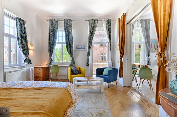 Citysuite Spacieuse German Chic Balkon Impérial 2 - Metz
