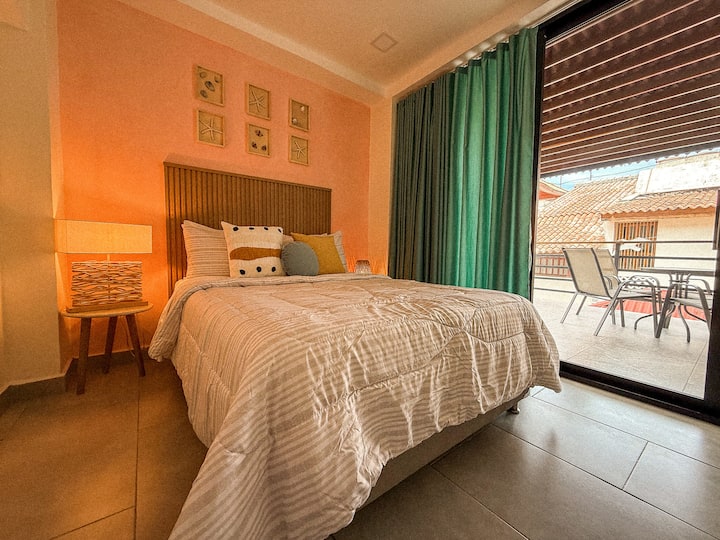 Apartamento 2 Habitaciónes Y Balcón/ Rodadero - Colombia