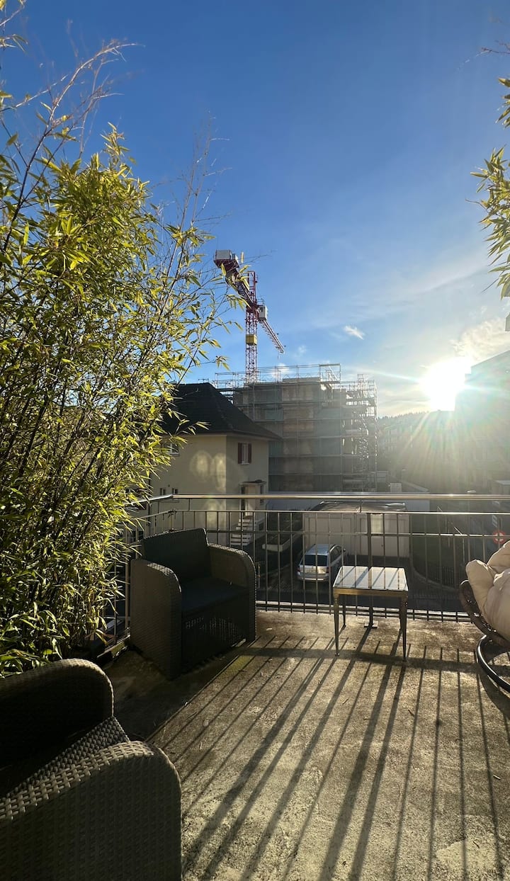 Terrassenwohnung In Zürich-altstetten Mit Charme - Zürich