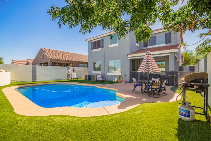 Blue Oasis! With A Heated Pool! - Queen Creek, AZ