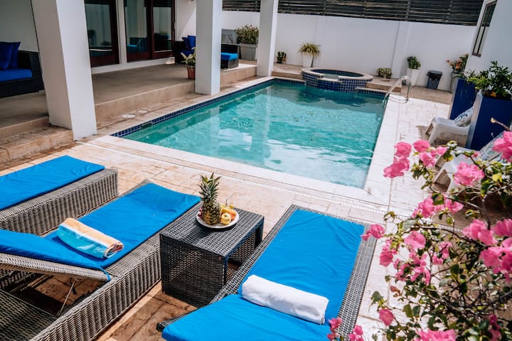 The Safir Studio C • Malmok Poolside Suite + Loft - Aruba