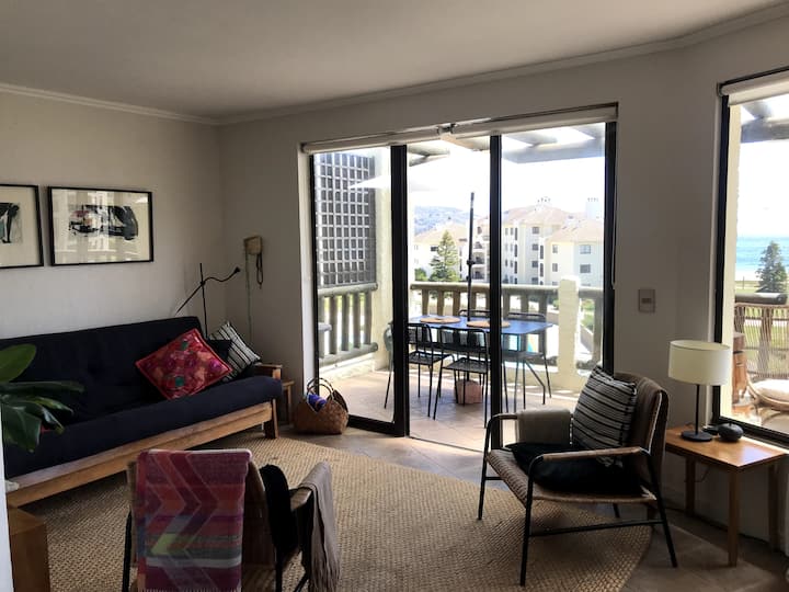 Agradable Departamento Con Vista Y Acceso Al Mar - Papudo