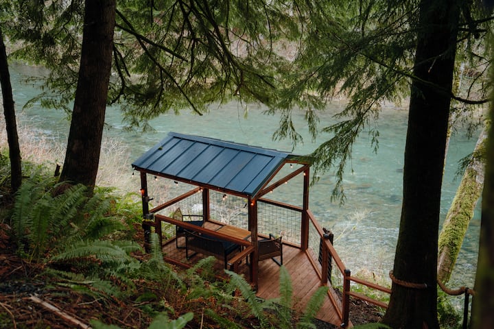 Solduc Riverfront: Hottub, Bbq, Ev, Pets Ok, Games - Washington