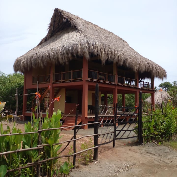 Refugio Rodeado De Mar, Playa, Manglar Y Aves - Colombia