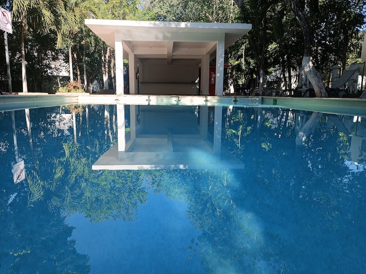 Descansa En Casa Mantarraya
A Minutos De La Playa - Puerto Morelos