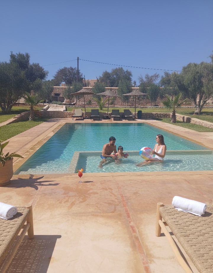 Suite Blanche Chic & Design Piscine - Essaouira