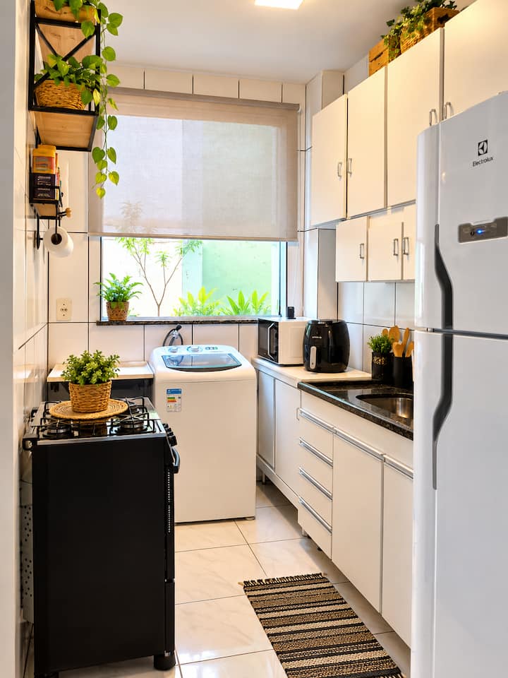 Apt Com Ar Condic. Próximo Ao Centro De Ipatinga. - Ipatinga