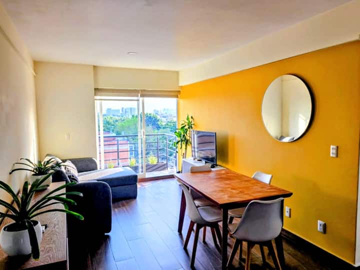 Comfortable Apartment Near The Historic Centre And Gnp Stadium - 멕시코시티