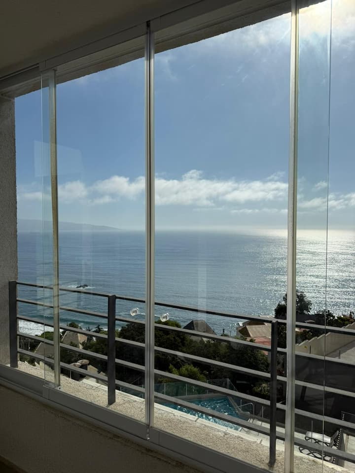 Hermoso Loft Con Vista Al Mar En Reñaca - Concón
