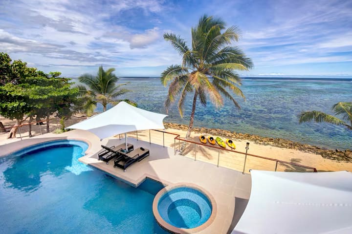 Lomaniwai Luxurious All-inclusive Beachfront Villa - Fidji