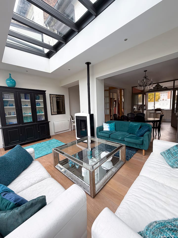 Maison 3 Chambres Avec Jardin Et Bureau – Marcq - Lille