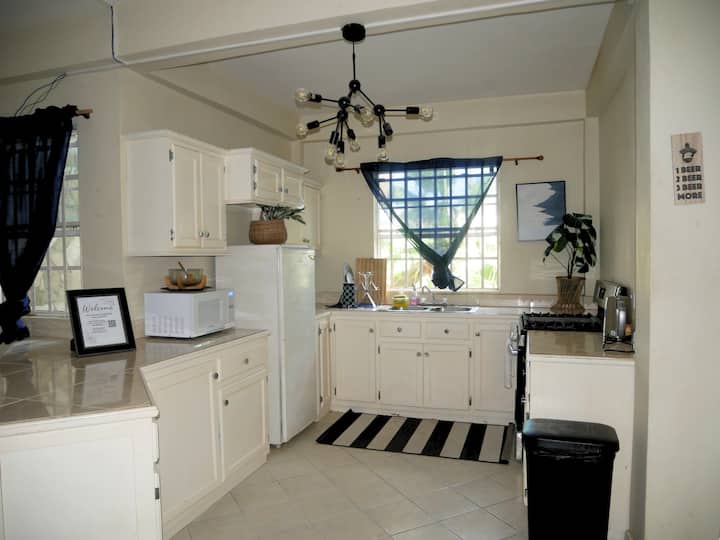 Tropical 3-bed Apt W/ A/c, Wi-fi & Private Garden - Saint Lucia