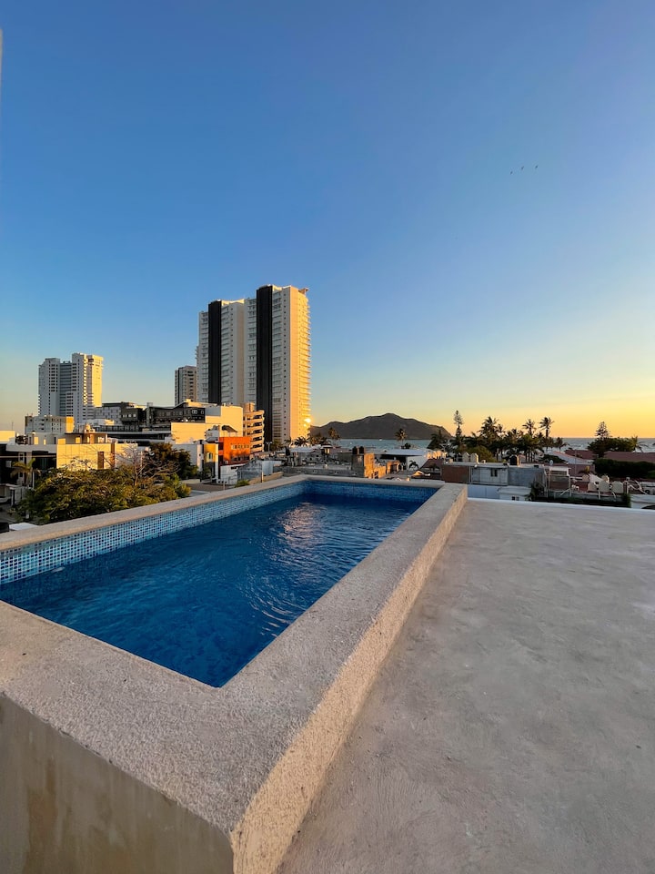 Estancia Ideal A 300 M Del Mar En Zona Dorada - Mazatlan