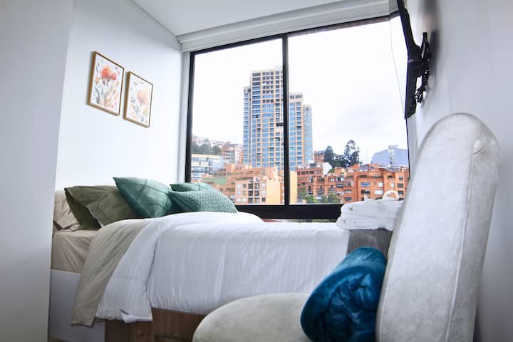 Serendipia Loft-estilo Y Confort En Chapinero Alto - Bogota