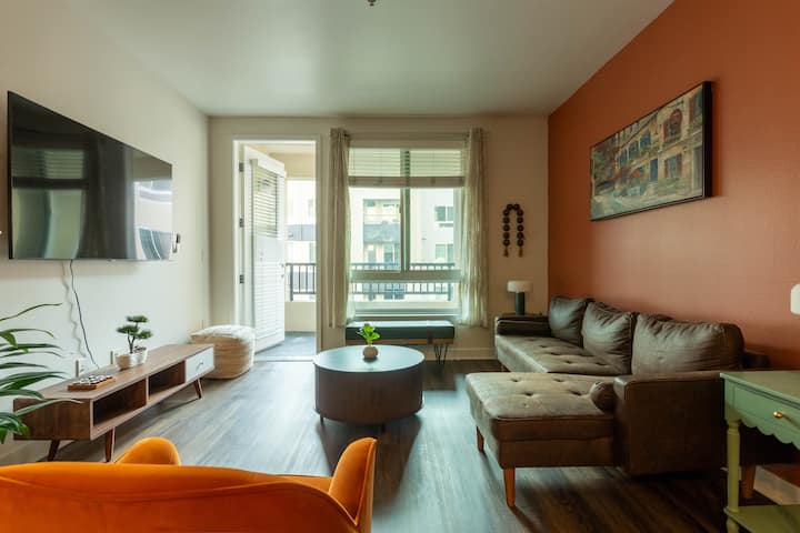 Modern Serenity Apt For A Comfortable Stay - Skid Row - Los Angeles