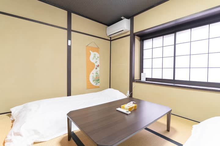 庭がある家｜北棟｜二条駅近く｜Wi-fi｜閑静な住宅街｜max3人｜a233 - Kyoto