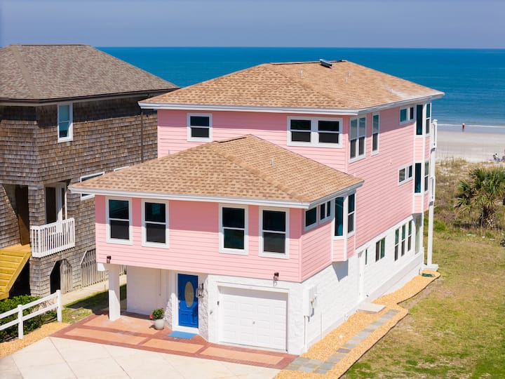 Be A Nomad | Stunning Oceanfront 7-bedroom Home - Jacksonville Beach, FL