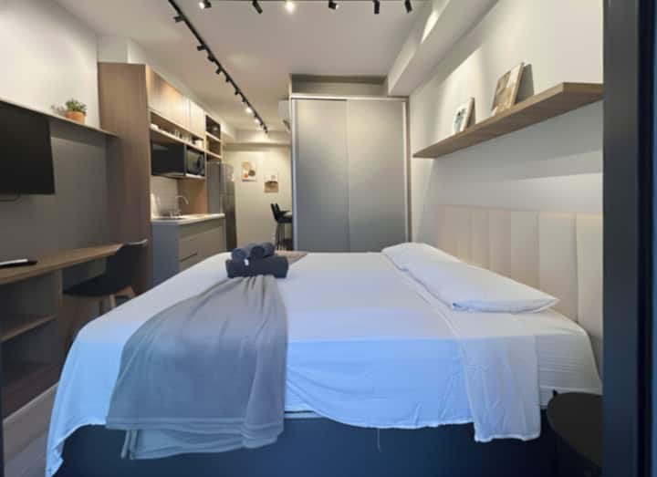 Brooklin Com Vista. Andar Alto. Piscina Prox Metro - Brazilië