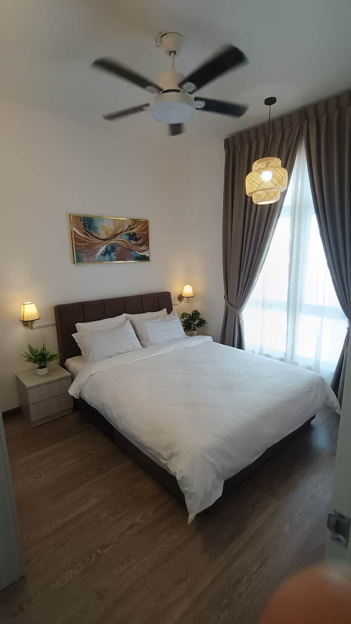 Cozy Condo Self Check-in/neflix/free Parking/wi-fi - Semenyih