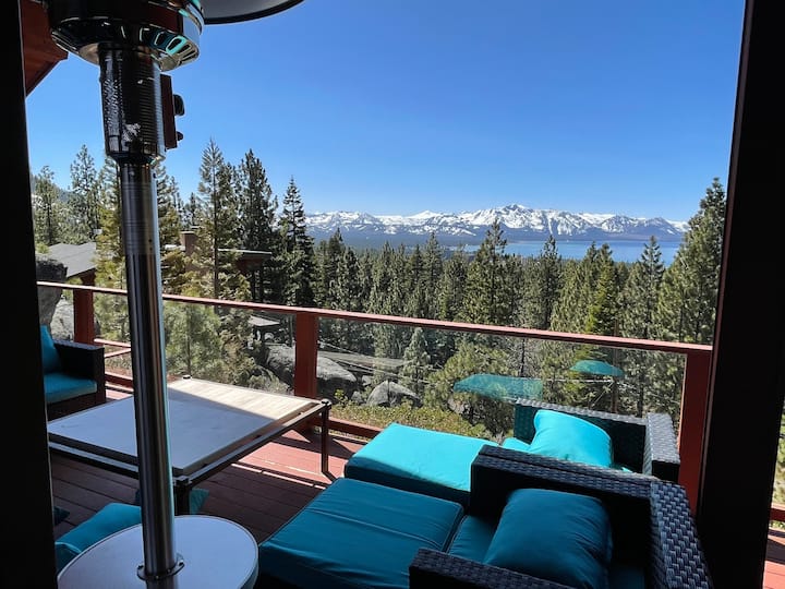 Tahoe Lakeview Luxury Villa Near Ski And Beaches - Stateline, NV