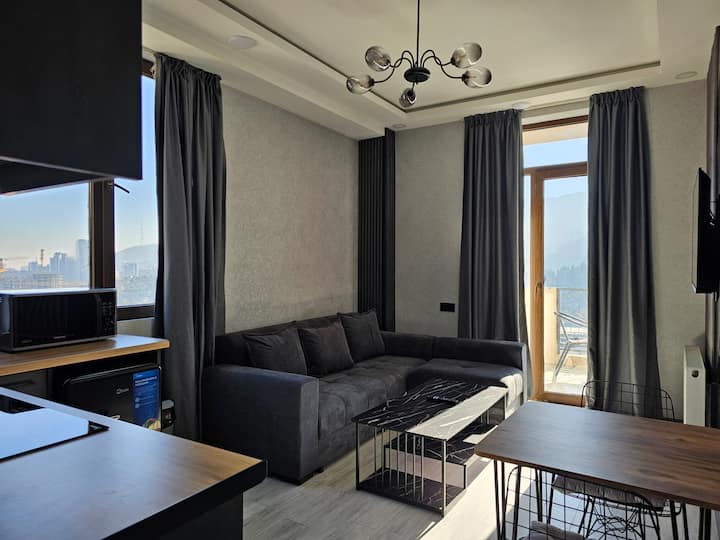 Stylish Modern 1-br | Nice Balcony | Unique Design - Tbilisi