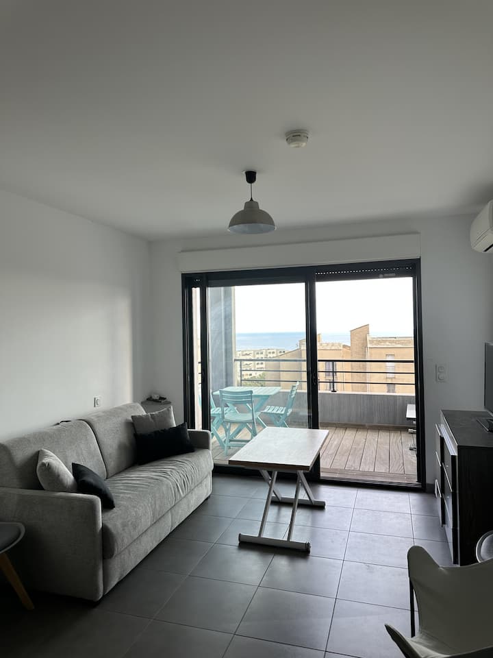 Appartement Meublé Avec Vue Mer Et Montagne - Bastia
