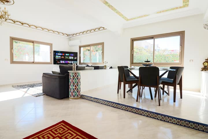 Villa L'eden D'elynia : 4 Chambres & Piscine - Rabat