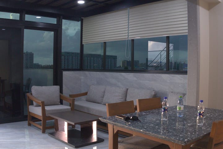 Sea & City View Terrace Apartment In Hulhumale - Maldives