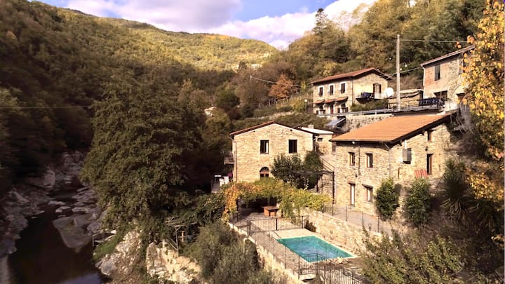 Piscine, Mer à 20min, Accès Rivière, à 1h De Nice - Italy