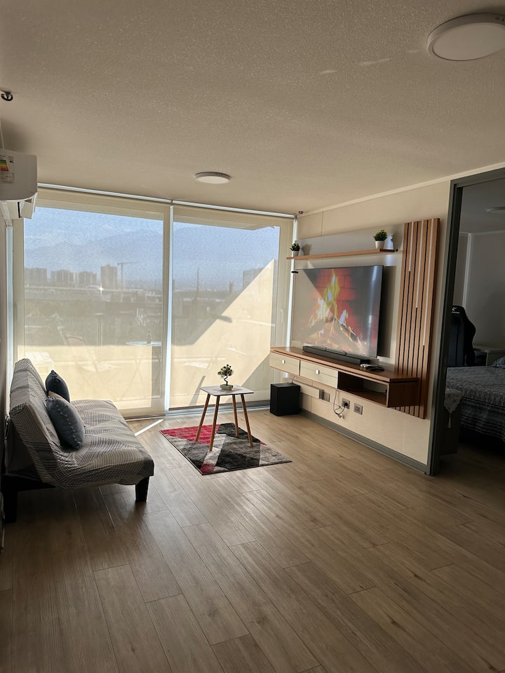 Moderno Dpto 2 Hab 2 Baños  Estac A Pasos De Metro - El Bosque, Chile