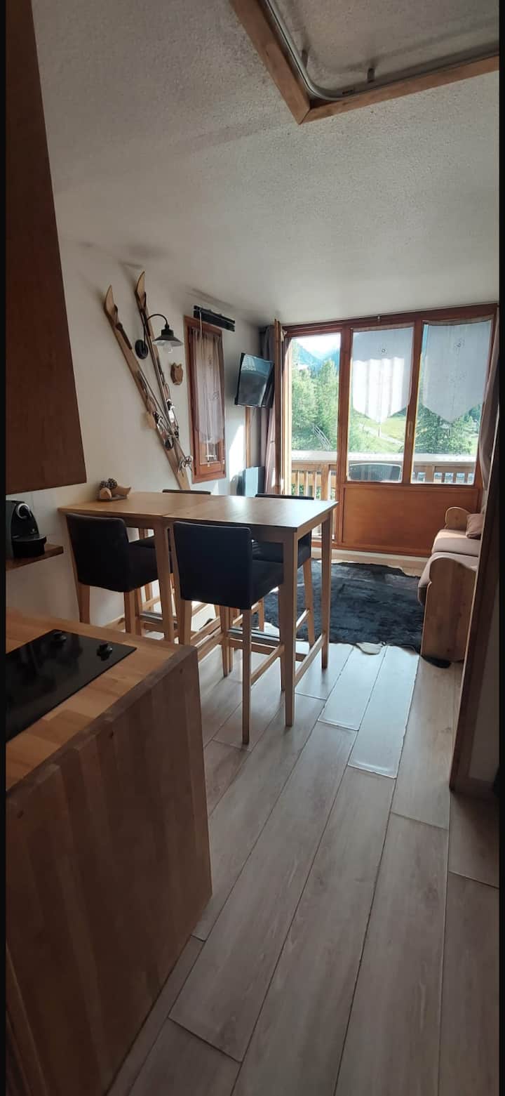 Studio 4 Personnes Au Pieds Des Pistes - Valfrejus - Modane