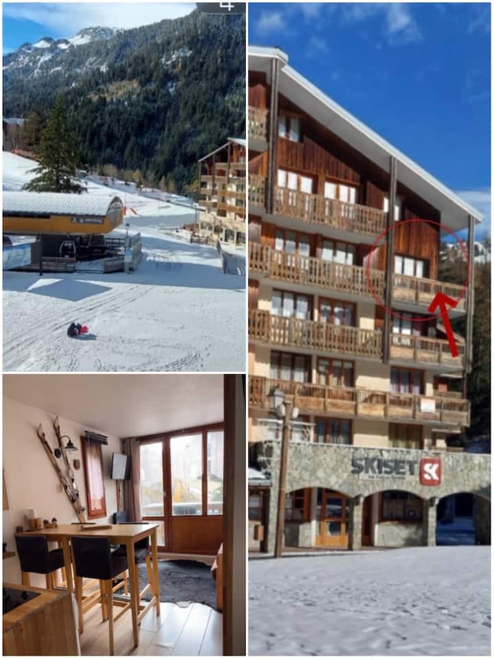 Studio 4 Personnes Au Pieds Des Pistes - Valfrejus - Aussois