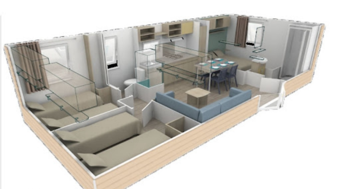 Location Mobil-home81 Camping Siblu Valras plage - Campers/RVs for Rent ...