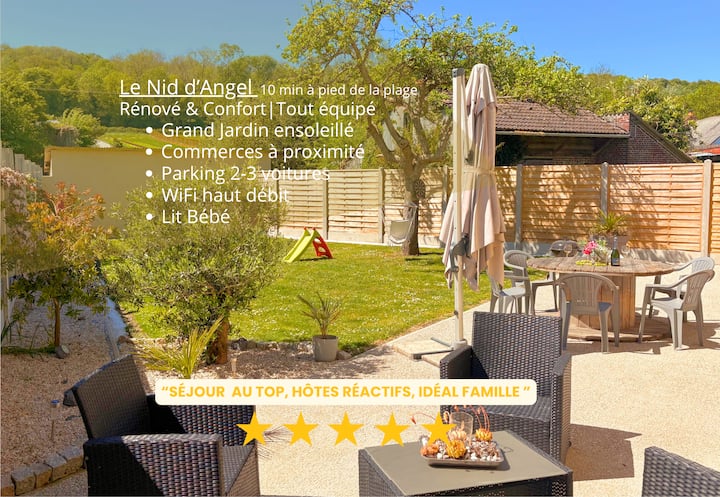 Terrasse & Jardin | 10 Min Plage | Idéal Famille - Criel-sur-Mer