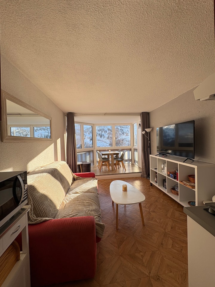 Appartement Vue Sur Les Pistes - 4 Personnes - Isola 2000