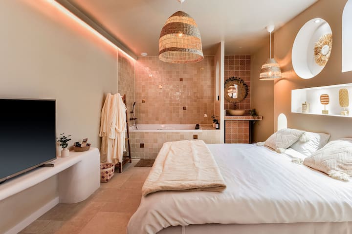 Suite Marrakech - Balnéo Privée Avec Netflix - Auterive
