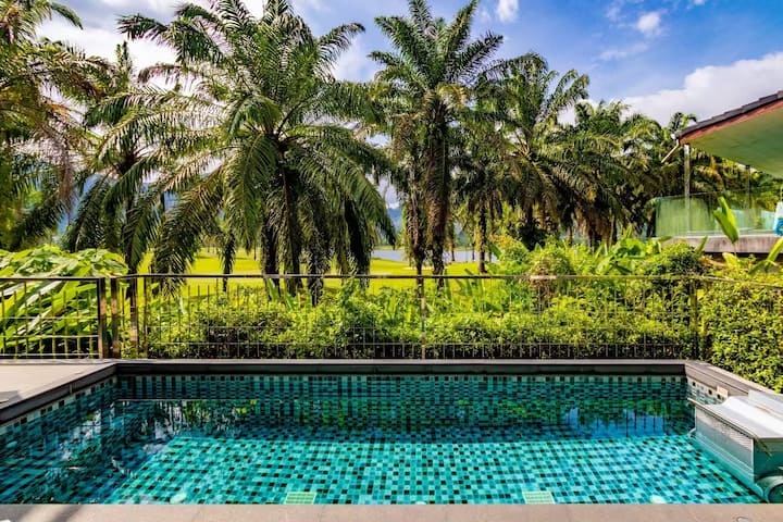 红山高尔夫湖景四卧泳池别墅 Pool Villa Golflakeview Kathu - Phuket