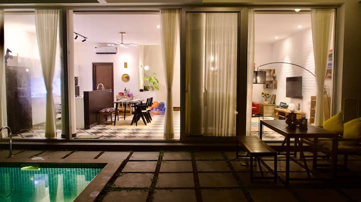 La Agueda Plunge Villa - Dive Into Relaxation - India