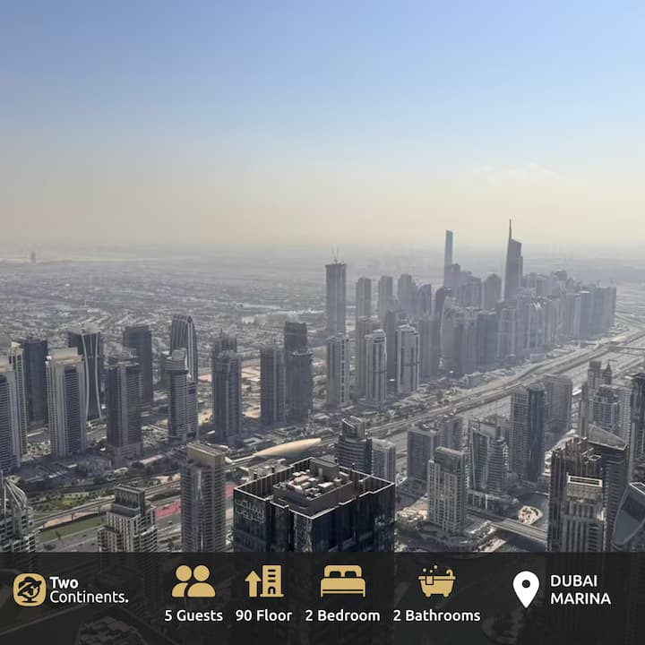 90th Floor - Above The Sky - 2br Lux Apartment - United Arab Emirates