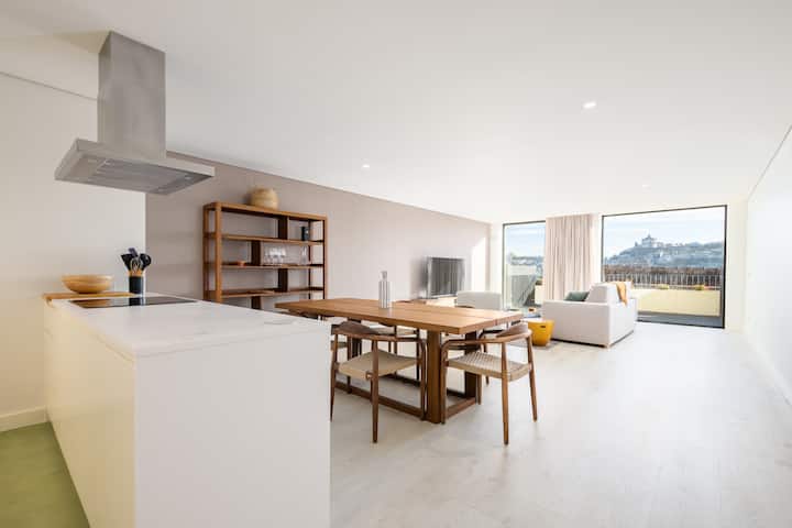 Luxury Douro View Apartment • Pool & Parking - Vila Nova de Gaia