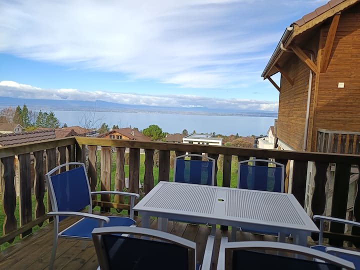 Charmant Duplex Entre Lac Et Montagnes - Évian-les-Bains