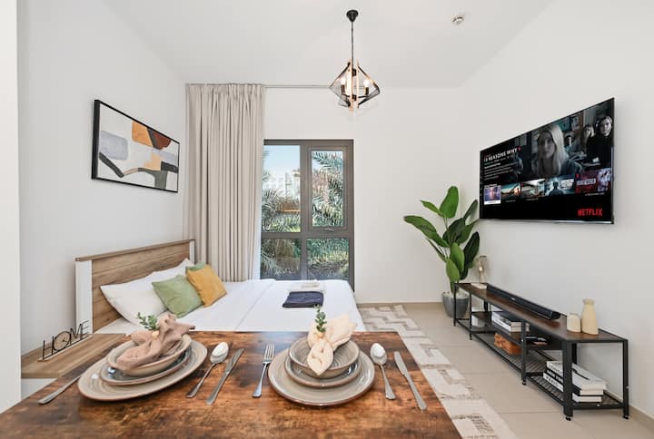 Cozy Functional Studio In Zahra Townsquare - Dubai