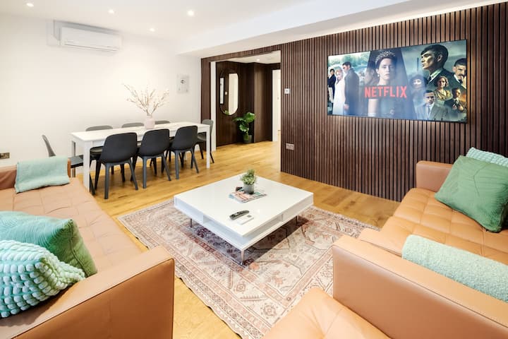 Elegant 3 Bedroom Apartment In Central London W/ac - London