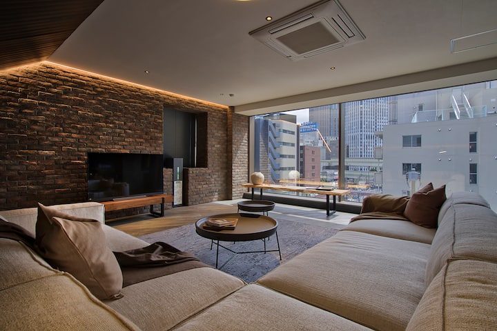 The Brick Base Yokohama – Top Floor Penthouse - 橫濱市