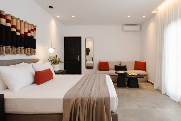 Kalea Honeymoon Suite Private Pool Sea Views - Naxos