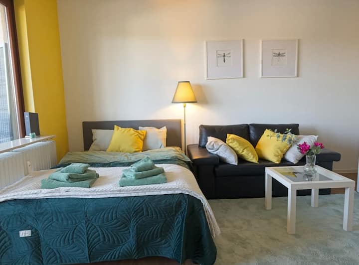 Helles City-studio Mit Taunusblick & Balkon - Hanau