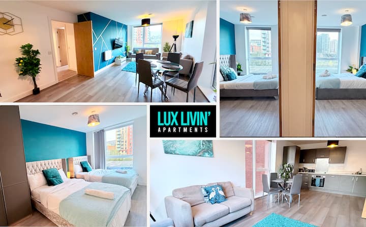 Luxury 5 Bed Manchester City Centre Apartment - Manchester