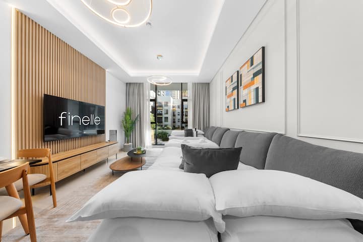 Elegant Jvc Apt • Pool View & Circle Mall Park - Dubaj